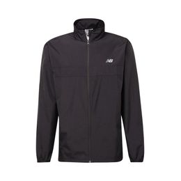 New Balance Sportjacke Herren Gr&ouml;&szlig;e XXL hellgrau / wei&szlig;