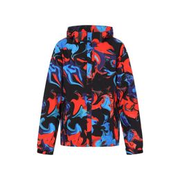 beach budz &Uuml;bergangsjacke Herren Gr&ouml;&szlig;e XL marine / cyanblau / hellrot / schwarz