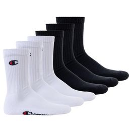 Champion Authentic Athletic Apparel Athletic Socks male Black, White size 39-42