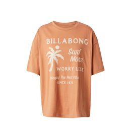 Billabong Shirt 'JUMPS IN WATER' female Brown size M