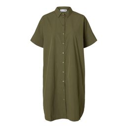 Selected Shirt Dress 'SLFBLAIR' female Green size 40