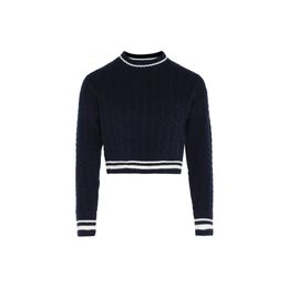 bridgeport Pullover Damen Gr&ouml;&szlig;e M/L marine / wei&szlig;