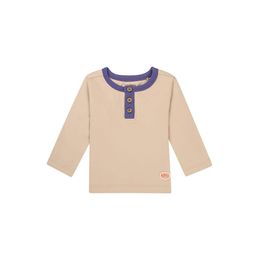 Noppies Longsleeve "Olivehurst" in Beige - 56% | Gr&ouml;&szlig;e 92 | Baby-langarmshirts