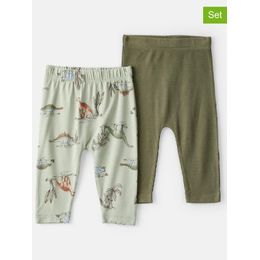 Carter's carter's 2er-Set: Leggings Khaki - 31% | Gr&ouml;&szlig;e 68 | Babyhosen
