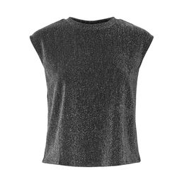 Pieces Top "Maeve" in Grau - 40% | Gr&ouml;&szlig;e S | Damen-tops