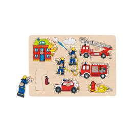 goki Steckpuzzle ''Feuerwehr'' - ab 12 Monaten - 36% | Gesellschaftsspiele