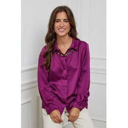 L'armoire de Suzette Bluse in Lila - 65% | Gr&ouml;&szlig;e 38/40 | Damen-blusen