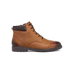 Geox Leder-Boots "Rhadalf" in Hellbraun - 57% | Gr&ouml;&szlig;e 40 | Herrenstiefel