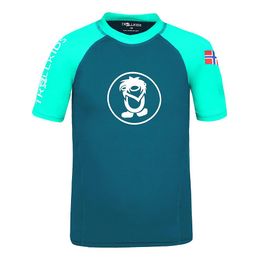 Trollkids Badeshirt "Kvalvika" in Blau - 31% | Gr&ouml;&szlig;e 110 | Kinder-bademode