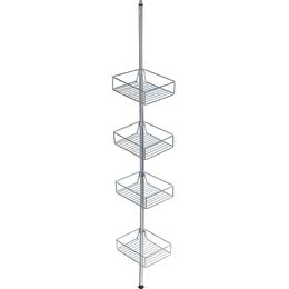 Wenko Edelstahl-Teleskopregal "Domaso" - (B)25 x (H)275 x (T)20 cm - 36% | Badezimmer-accessoires