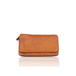 Bellicci Leder-Geldb&ouml;rse "Cosette" in Hellbraun - (B)17 x (H)10 x (T)3 cm - 49% | Portemonnaies-etuis