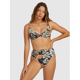 Billabong Bikini-Hose "My Babylon" in Schwarz/ Bunt - 79% | Gr&ouml;&szlig;e XS | Damen-bademode