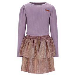 No-No Kleid "Moran" in Flieder/ Ros&eacute;gold - 52% | Gr&ouml;&szlig;e 104 | Kinderkleider