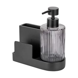 Wenko Sp&uuml;lbecken-Organizer in Schwarz - (B)16 x (H)17 x (T)7,5 cm - 25% | Putzutensilien