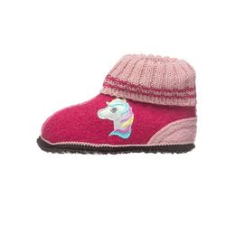 Kitz-Pichler H&uuml;ttenschuhe "Einhorn" in Pink/ Rosa - 51% | Gr&ouml;&szlig;e 23 | Baby-hausschuhe