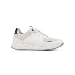 Geox Sneakers "Dbulmya" in Grau/ Wei&szlig; - 51% | Gr&ouml;&szlig;e 40 | Damen-sneakers