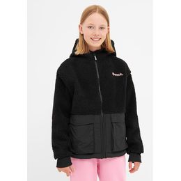 Bench Hybridjacke "Sandie" in Schwarz - 59% | Gr&ouml;&szlig;e 140 | Kinderjacken