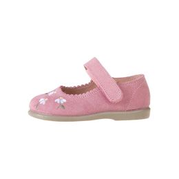 kmins Leder-Spangenballerinas in Rosa - 55% | Gr&ouml;&szlig;e 23 | Baby-schnuerschuh