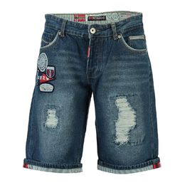Geographical Norway Jeansbermudas "Pragmatique" in Blau - 71% | Gr&ouml;&szlig;e 176 | Kinderhosen