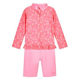 Playshoes Badeanzug "Hawaii" in Pink - 44% | Gr&ouml;&szlig;e 74/80 | Baby-bademode