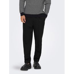 Only & Sons ONLY & SONS Chino "Miro" - Comfort fit - in Schwarz - 44% | Gr&ouml;&szlig;e L | Herrenhosen