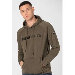 super.natural Hoodie "Favourite" in Braun - 61% | Gr&ouml;&szlig;e M | Herren-sweatshirts-jacken