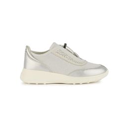 Geox Sneakers "Alleniee" in Creme/ Silber - 51% | Gr&ouml;&szlig;e 40 | Damen-sneakers
