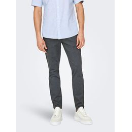 Only & Sons ONLY & SONS Chino in Anthrazit - 56% | Gr&ouml;&szlig;e W29/L34 | Herrenhosen