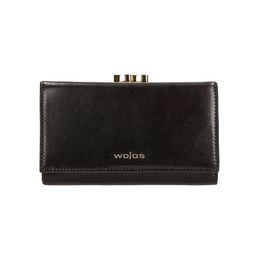 Wojas Leder-Geldb&ouml;rse in Braun - (B)14 x (H)8 x (T)3 cm - 45% | Portemonnaies-etuis
