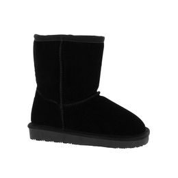 Gooce Leder-Winterstiefel "Skiddaw Youth" in Schwarz - 61% | Gr&ouml;&szlig;e 35 | Kinderstiefel