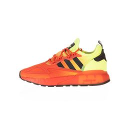 Adidas Laufschuhe "ZX 2K Boost" in Orange/ Gelb - 42% | Gr&ouml;&szlig;e 36 2/3 | Kinder-sportschuhe