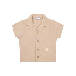 Noppies Hemd "Obonas" in Beige - 45% | Gr&ouml;&szlig;e 92 | Baby-hemden-blusen