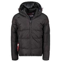 Geographical Norway Steppjacke in Schwarz - 68% | Gr&ouml;&szlig;e XL | Herrenjacken