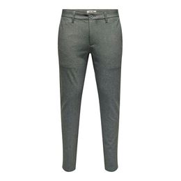 Only & Sons ONLY & SONS Chino "Mark" - Slim fit - in Grau - 38% | Gr&ouml;&szlig;e W30/L34 | Herrenhosen