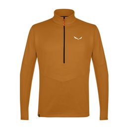 Salewa Fleecepullover "Puez" in Hellbraun - 60% | Gr&ouml;&szlig;e M | Herren-fleece