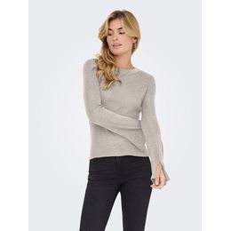 Only Longsleeve in Grau - 46% | Gr&ouml;&szlig;e L | Damen-tops