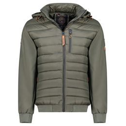 Geographical Norway Steppjacke "Boswell" in Khaki - 71% | Gr&ouml;&szlig;e M | Herrenjacken