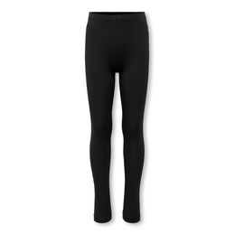 KIDS Only Leggings "Nille" in Schwarz - 50% | Gr&ouml;&szlig;e 122/128 | Kinderhosen