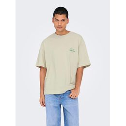 Only & Sons ONLY & SONS Shirt in Beige - 40% | Gr&ouml;&szlig;e S | Herren-plussize