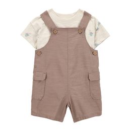 Carter's carter's 2tlg. Outfit in Beige/ Hellbraun - 40% | Gr&ouml;&szlig;e 86 | Babyhosen