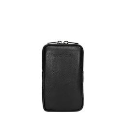 Wojas Leder-Handytasche in Schwarz - (B)9,5 x (H)16 x (T)1,5 cm - 29% | Damen-handytaschen