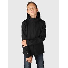Brunotti Softshelljacke "Mippy" in Schwarz - 63% | Gr&ouml;&szlig;e 152 | Kinder-outdoor-jacken