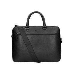 Wojas Leder-Laptoptasche in Schwarz - (B)29 x (H)39 x (T)8 cm - 41% | Herrentaschen