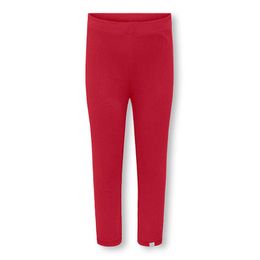 KIDS Only Leggings "Trinny" in Rot - 41% | Gr&ouml;&szlig;e 122 | Kinderhosen