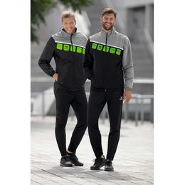 Erima Funktionsjacke in Grau/ Schwarz - 70% | Gr&ouml;&szlig;e 140 | Herren-outdoorjacken