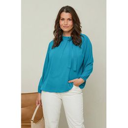 Curvy Lady Bluse in Petrol - 61% | Gr&ouml;&szlig;e 48/50 | Damen-blusen