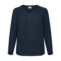 Kaffe curve Bluse "Ami" in Dunkelblau - 63% | Gr&ouml;&szlig;e 48 | Damen-blusen