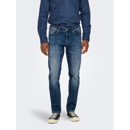 Only & Sons ONLY & SONS Jeans - Slim fit - in Blau - 48% | Gr&ouml;&szlig;e W28/L30 | Herren-plussize