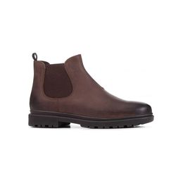 Geox Leder-Chelsea-Boots "Andalo" in Braun - 50% | Gr&ouml;&szlig;e 43 | Herrenstiefel