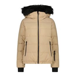 CMP Ski-/ Snowboardjacke in Beige - 48% | Gr&ouml;&szlig;e 38 | Damen-outdoorjacken